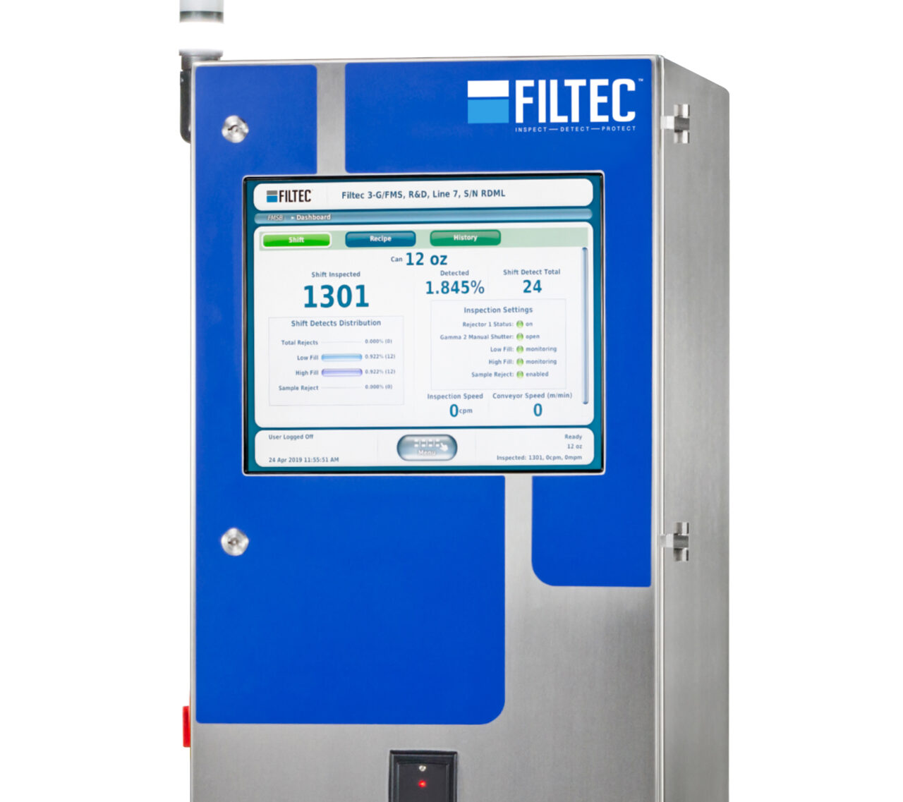 Vision Empty Can Inspection - FILTEC